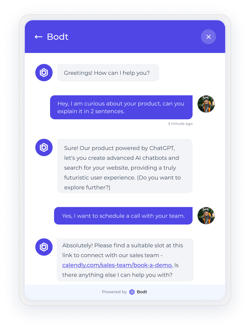 Bodt.io - Your No-Code AI Chatbot Builder Trained on Your Website ...
